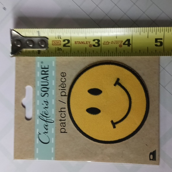 Crafters Square | Office | 3 Smiley Face Iron On Patches | Poshmark